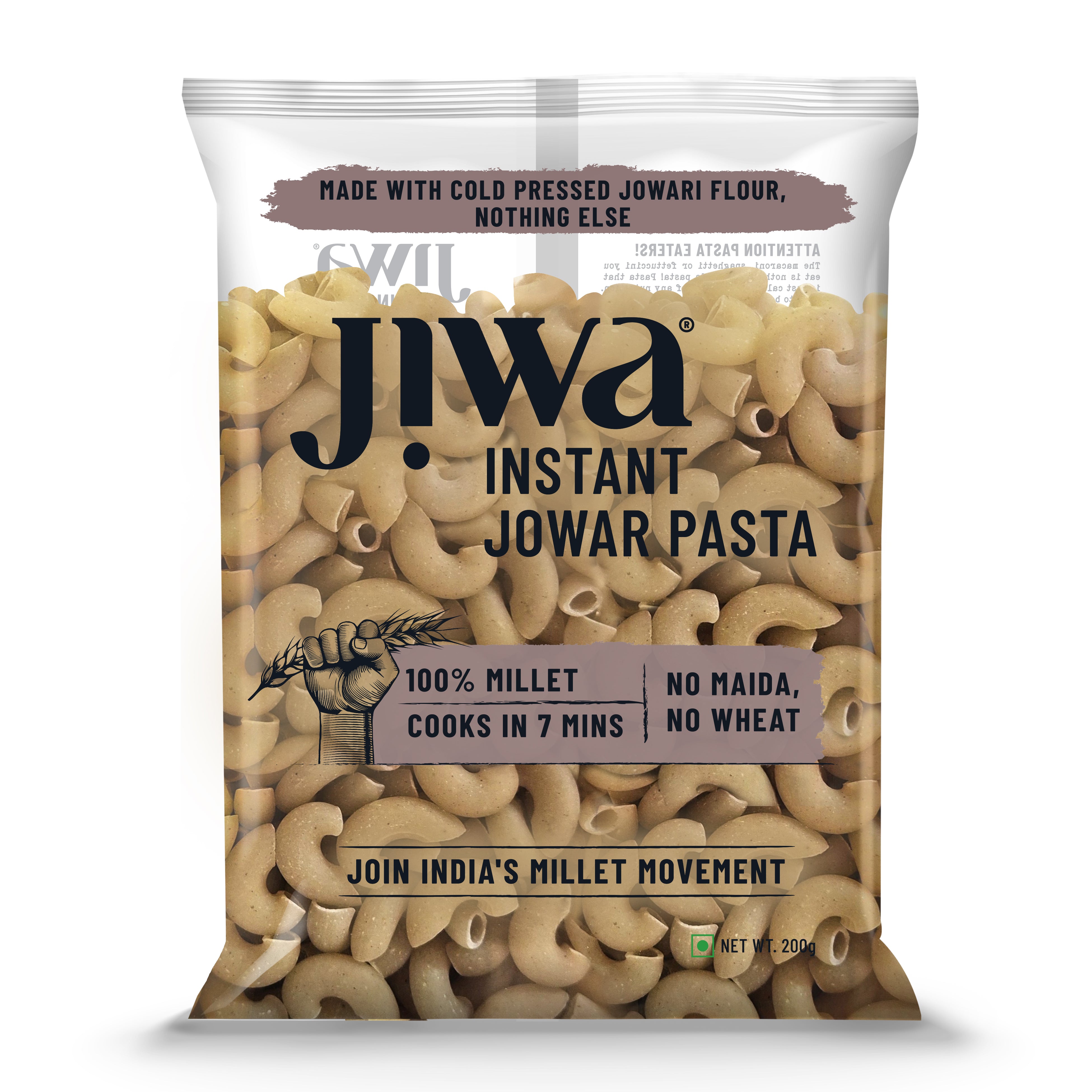 Buy Instant Jowar Pasta Online at Best Price in India | Jiwa.in