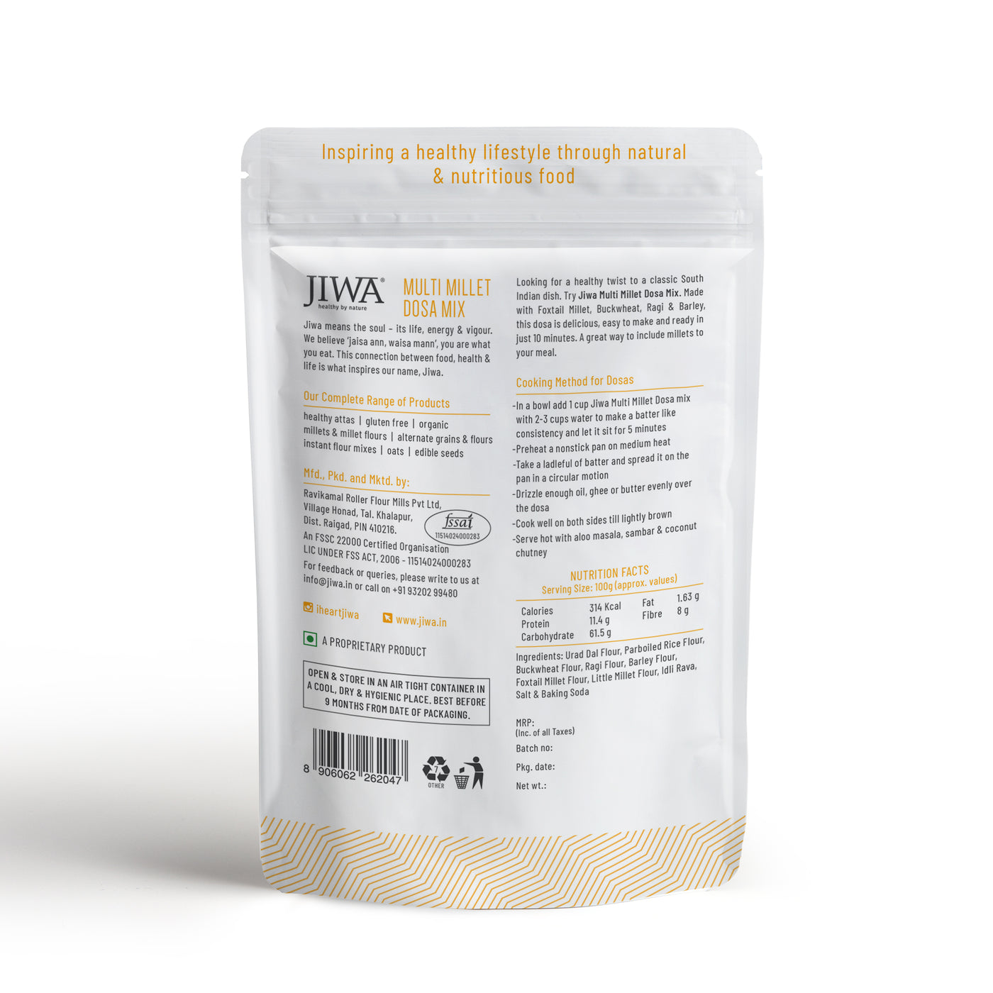 Jiwa is a Connection Between Food, Health & Life.